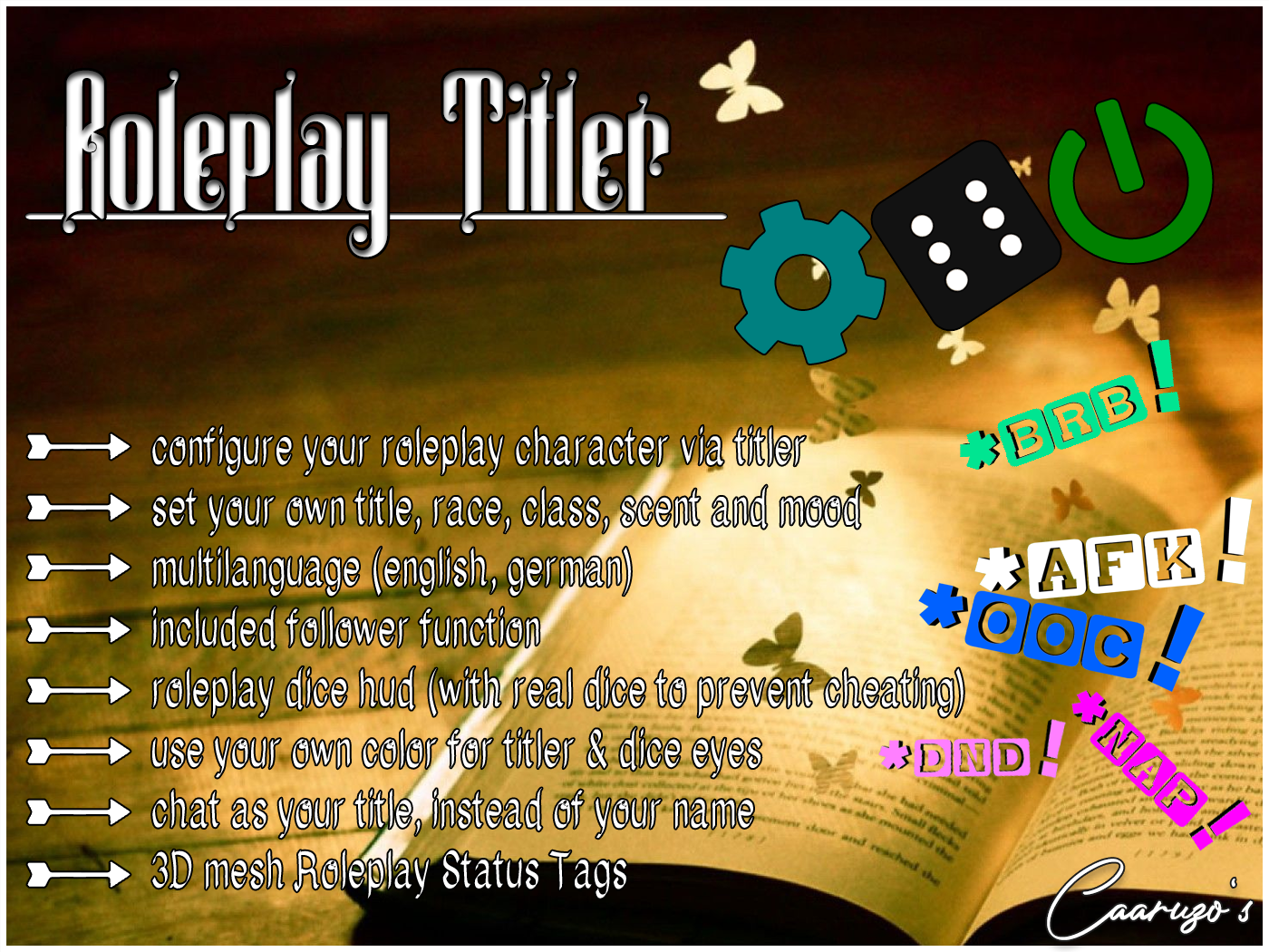 Roleplay Titler – *Caaruzo's*