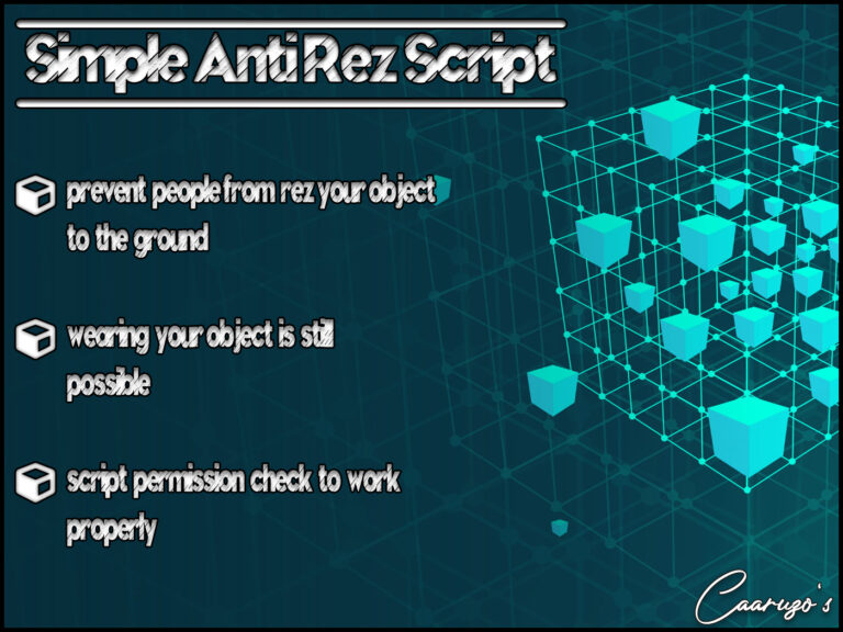 Simple Anti Rez Script – *Caaruzo's*